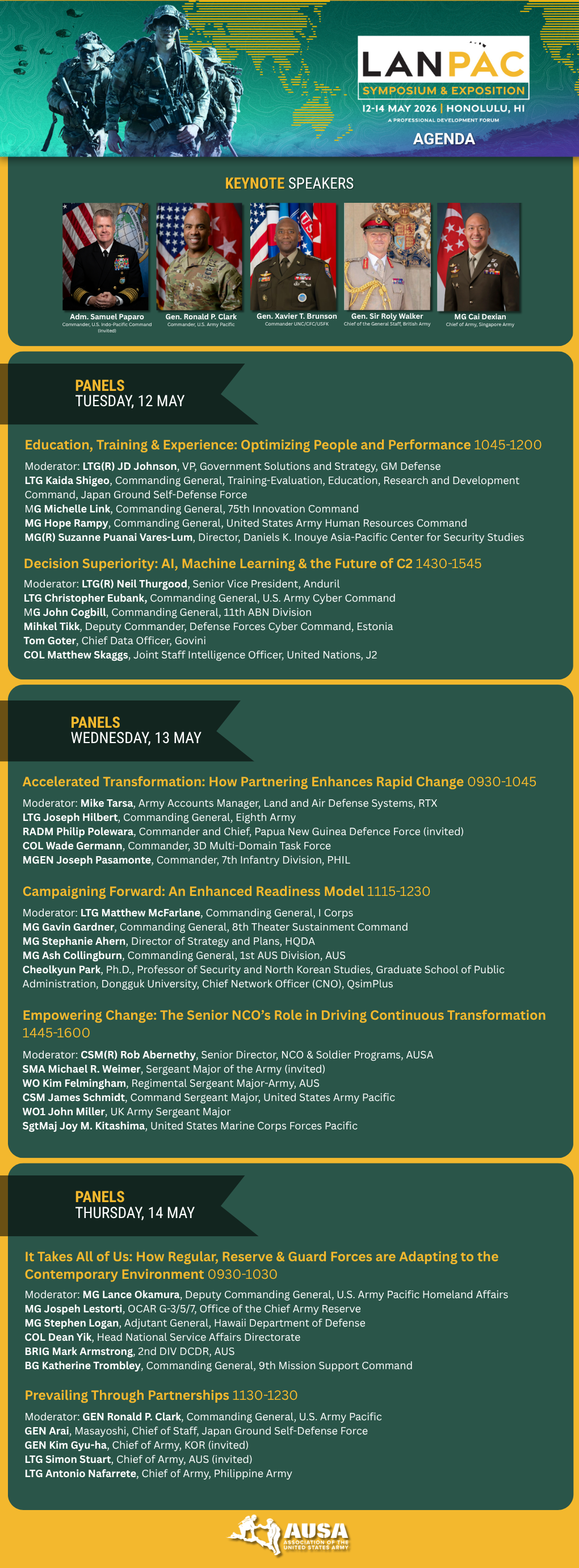 Interactive Agenda